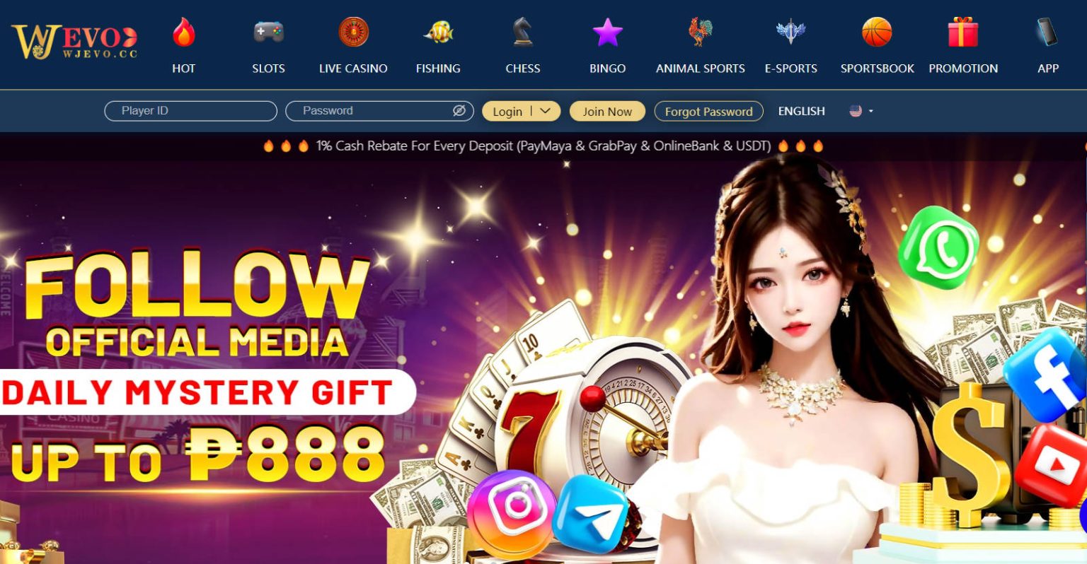 WJevo Best Online Casino for Filipino Players - Wjevo login | wjevo casino | wjevo App | wjevo slot